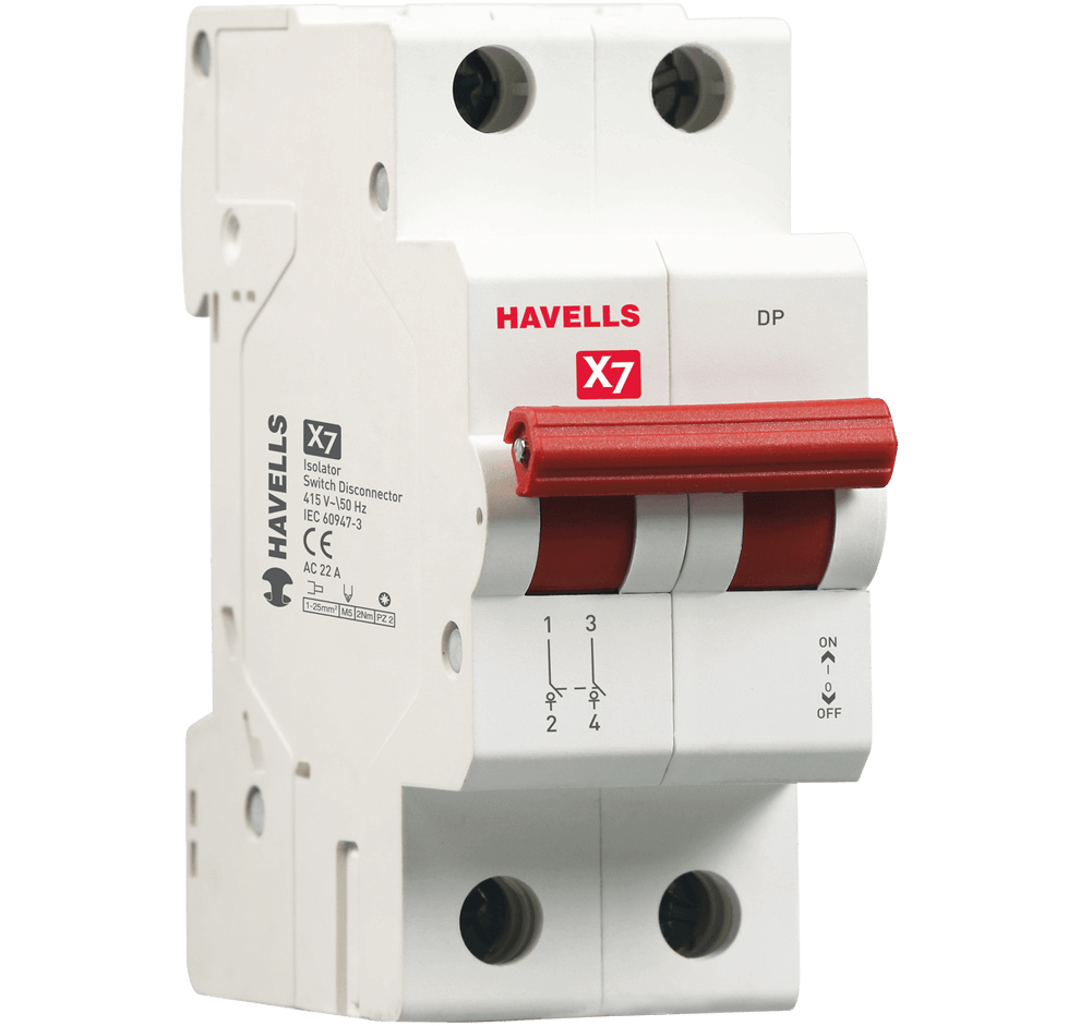 Havells X7 Isolator DP MCB – Electrical Hardware Sanitary (Formerly ...